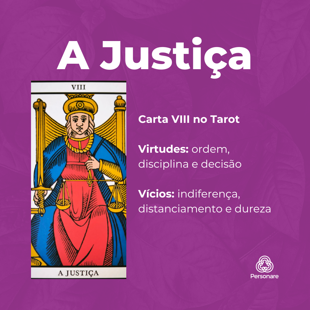 A Justiça No Tarot Significados Da Carta Viii Personare