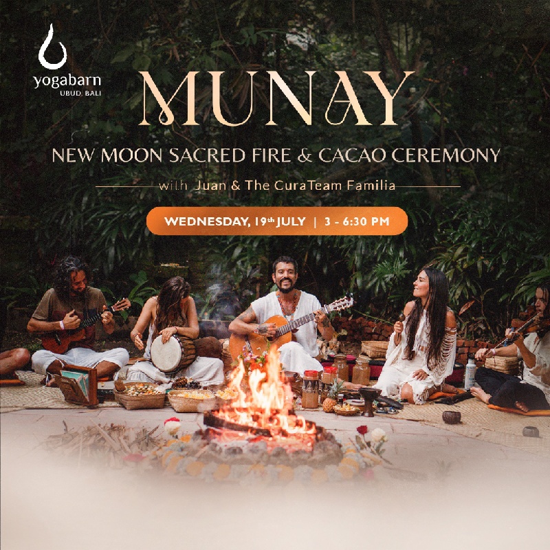 Megatix Munay New Moon Sacred Fire And Cacao Ceremony