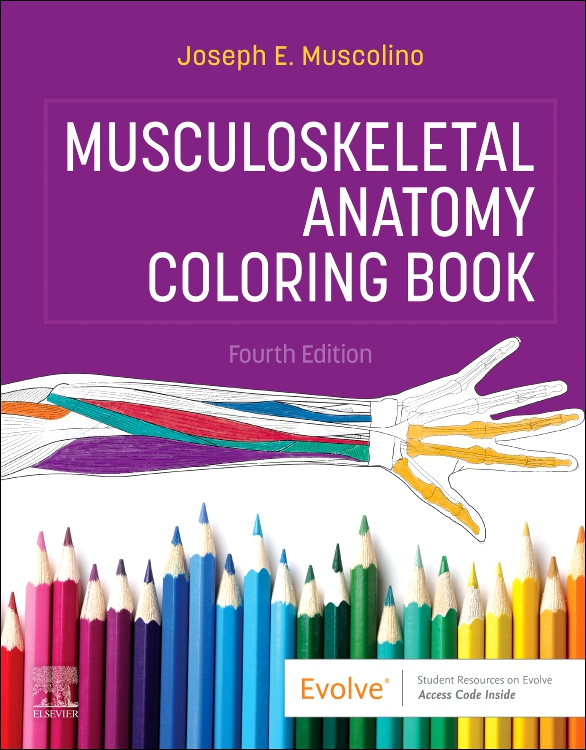 Musculoskeletal Anatomy Coloring Book Edition 4 By Joseph E