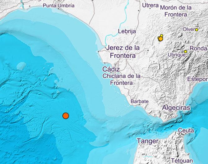 Un Terremoto De Magnitud 37 Sacude El Golfo De Cádiz Andalucía