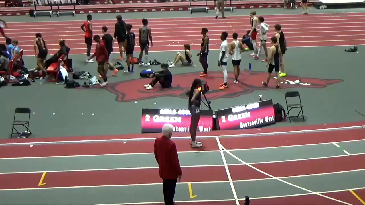 High School Girls 400m Prelims 9 Arkansas High School Invitational