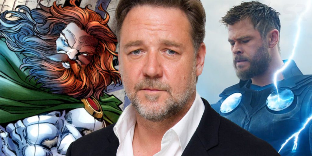 Russell Crowe Confirma Que Está Interpretando Zeus Em Thor Amor E