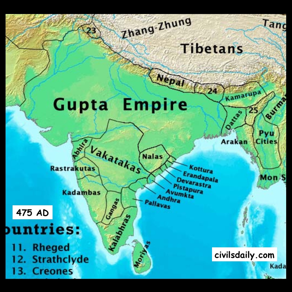 Chapter 7 Gupta Period 300ad 600ad Civilsdaily