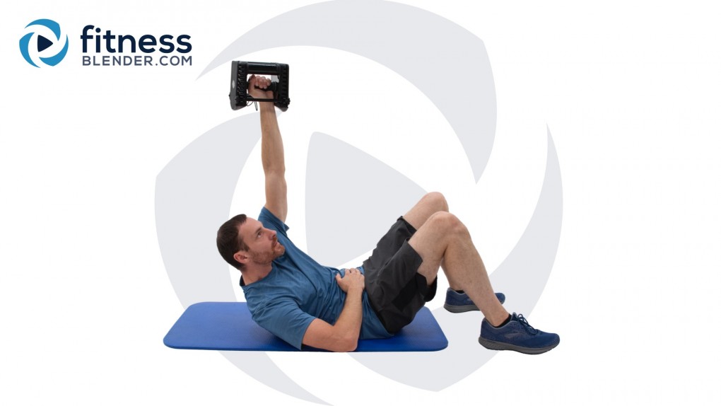 Upper Body Strength Training And Core Workout Abs And Upper Body