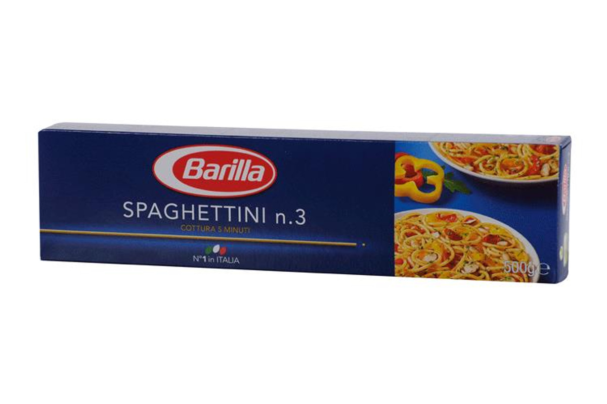 Barilla Spaghettini 500 G Ženahr