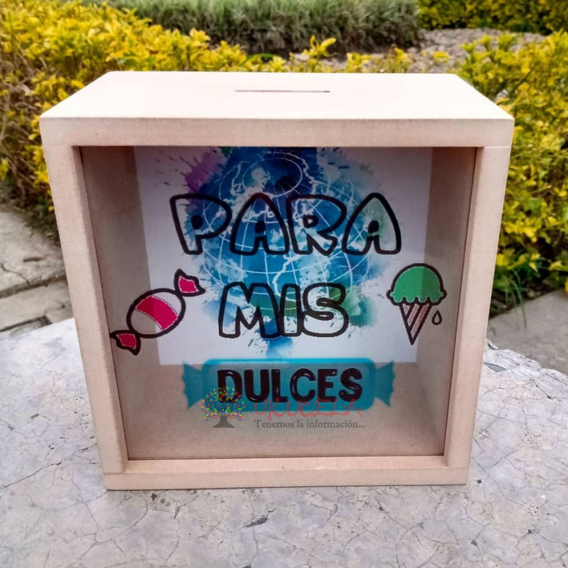 Alcancias Personalizadas En Madera Ukucela