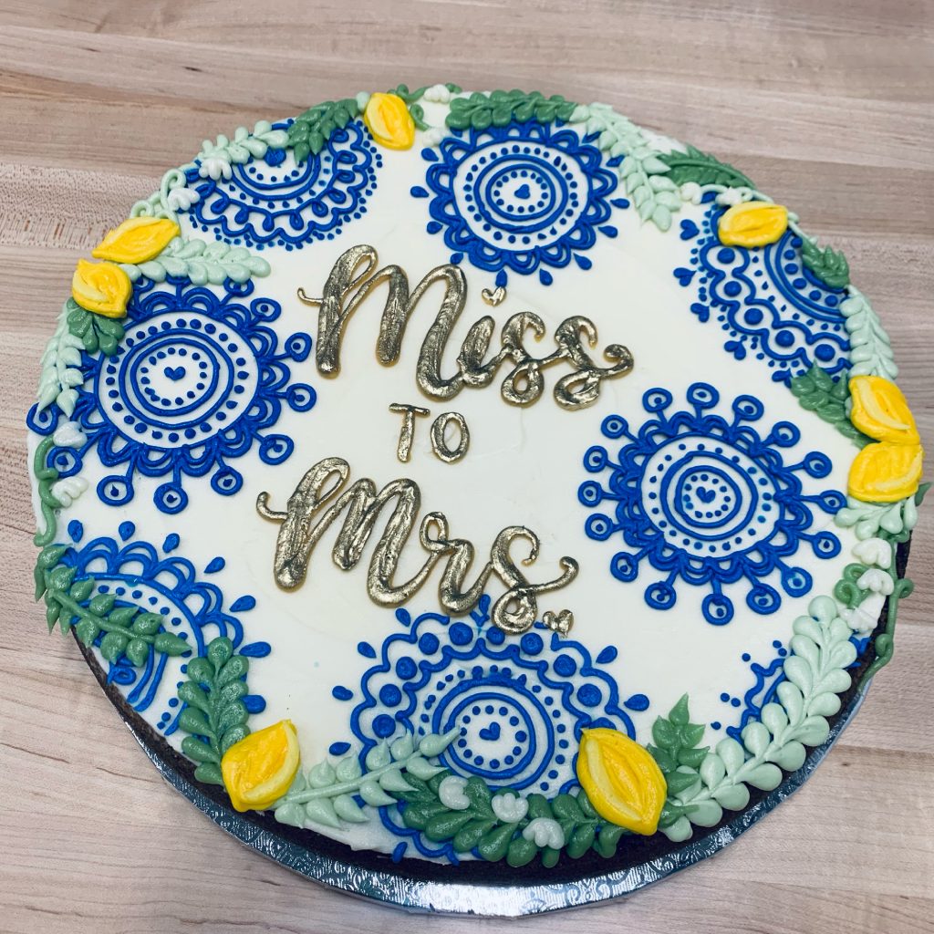 Classy Lemon Theme Miss To Mrs Cookie Cake Hayley Cakes And Cookies