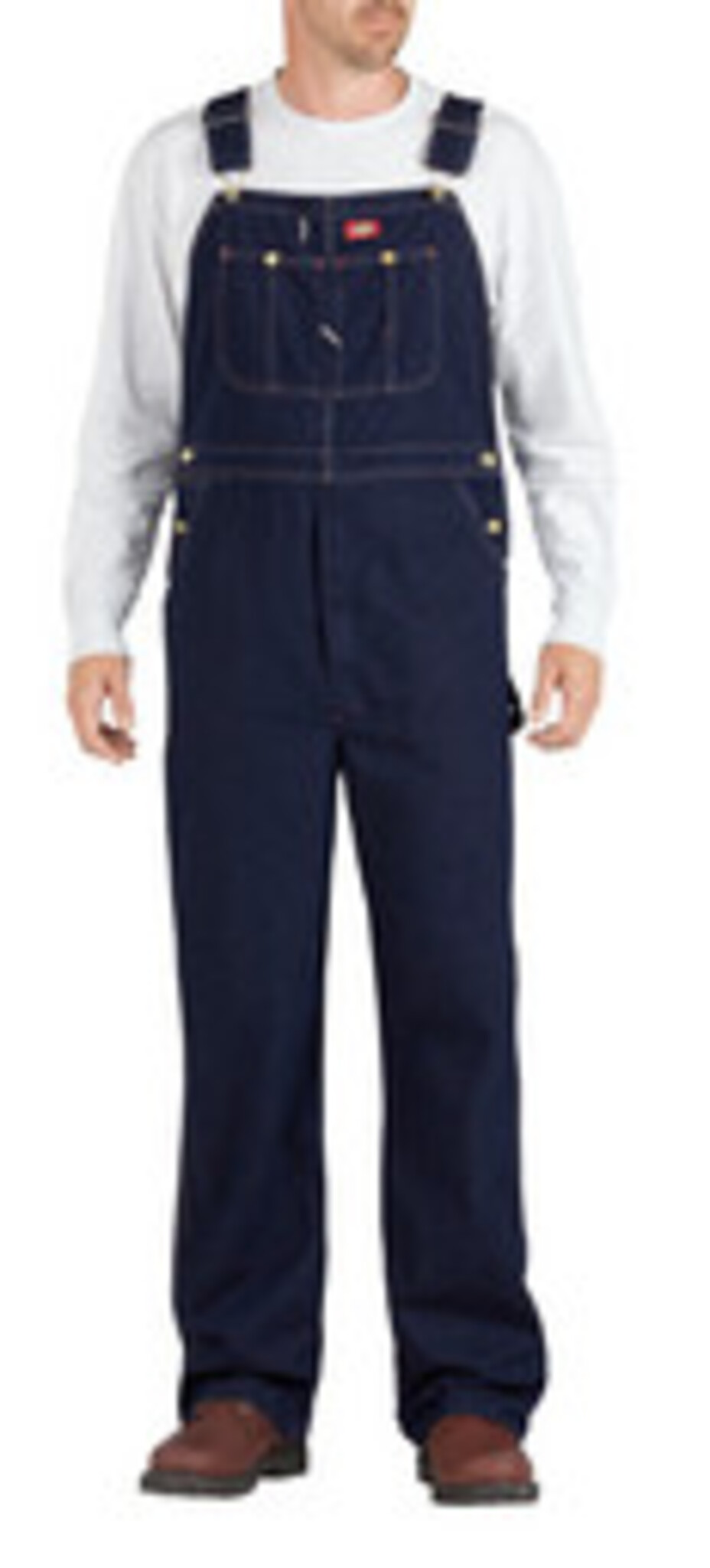 Db100rnb Indigo Blue Denim Bib Overall Rinsed Rinsed Indigo Denim