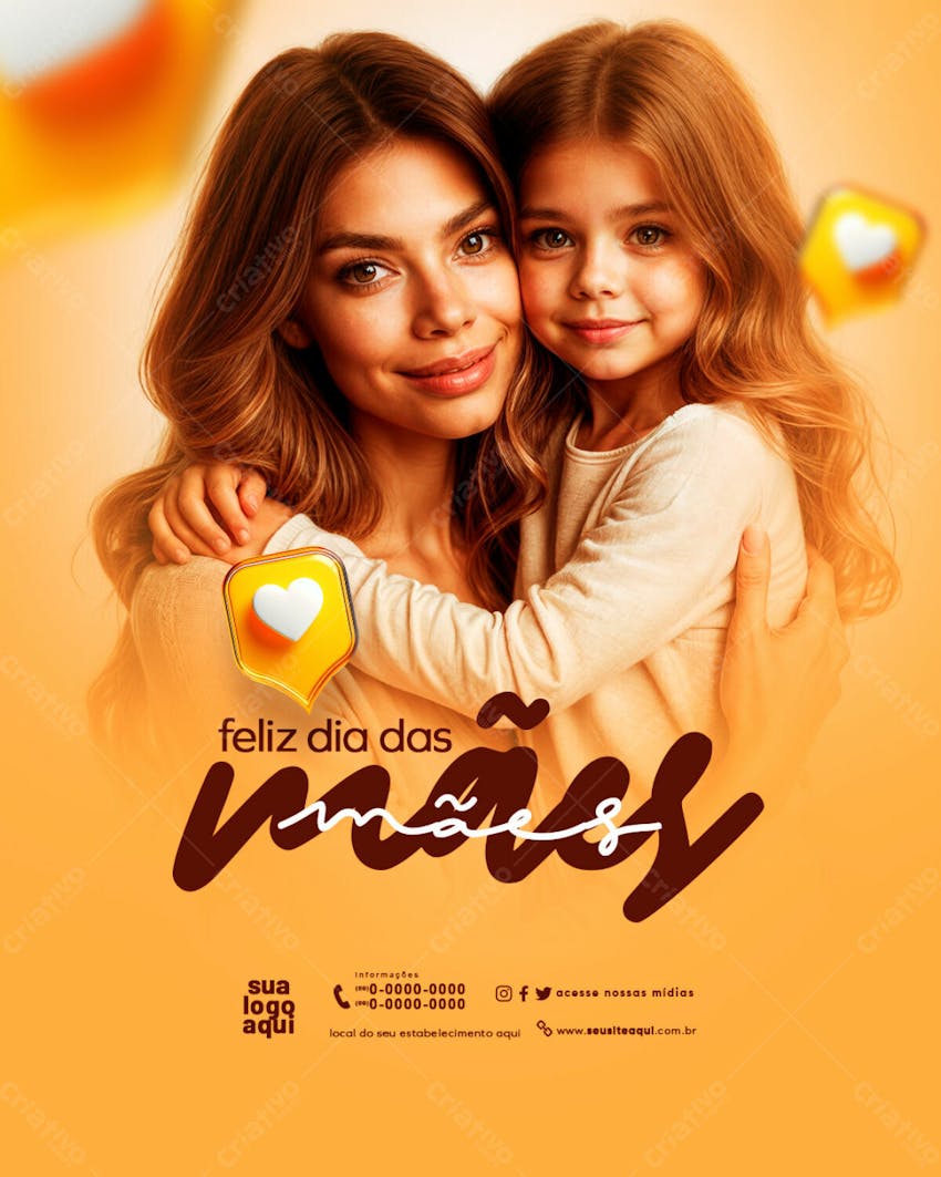 Feliz Dia Das Mães 12 De Maio Download 57401 Criativo Dahora