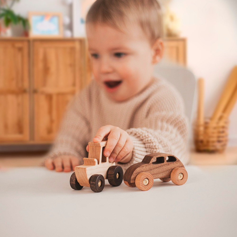 Jouet De Voiture En Bois Avec Nom Personnalisé Conception De Voiture