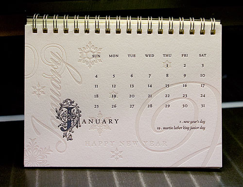 Red Oak Calendar