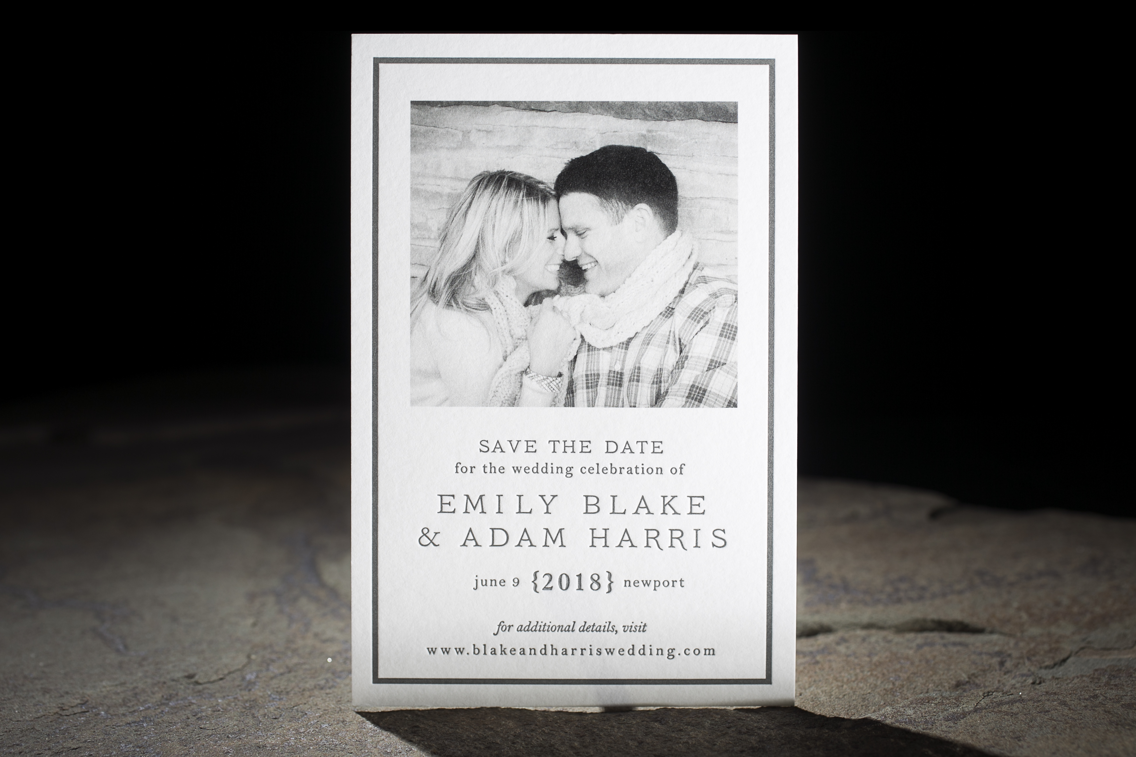 Traditional Letterpress Wedding Invitations From Smock