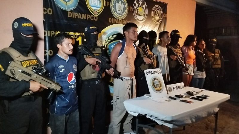 Capturan A Cinco Miembros De La Pandilla 18 Vinculados A Extorsión Y