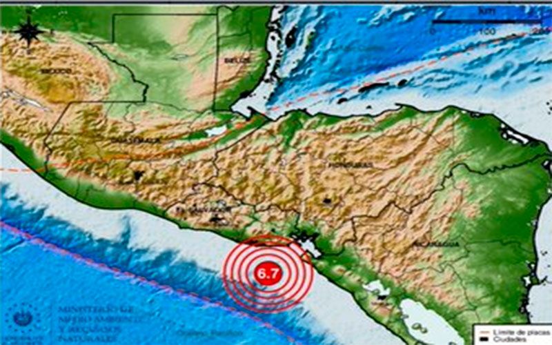 Sismo De 67 Grados Sacudió El Salvador Se Sintió En Gran Parte De