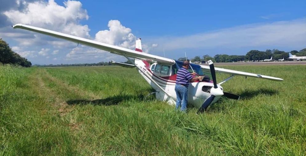 Un Avión Cessna 206 Se Accidenta En El Aeropuerto De La Ceiba Diario