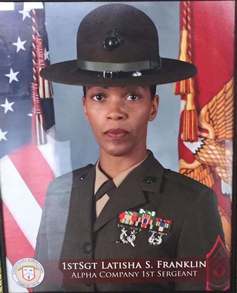 First African American Female United States Marine Corps 1stsgt To Be