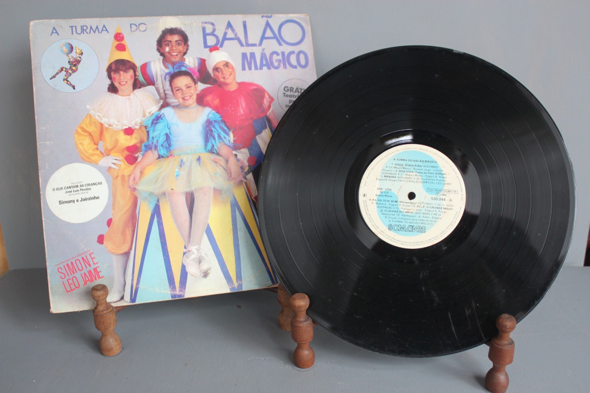 Lp Vinil Comédiainfantil Turma Do Balão Mágico O