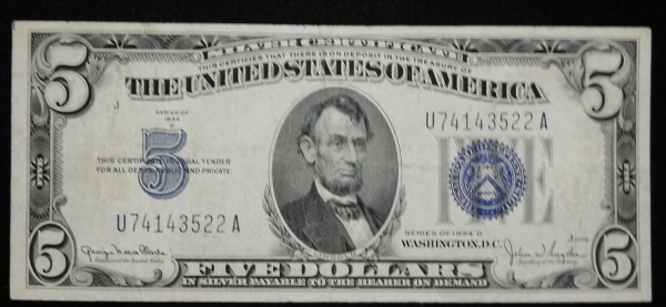 Cédula Do Estados Unidos C Asterisco 1 Dollar 19