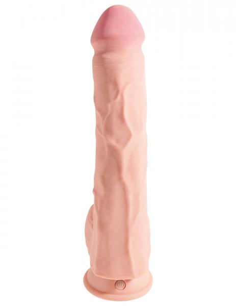 King Cock Triple Density 12 Inches Dildo With Balls Beige On Literotica