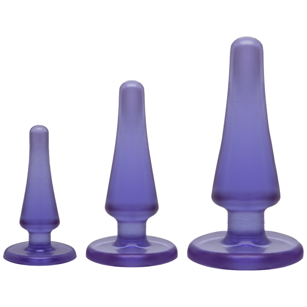 Crystal Jellies Anal Trainer Kit Purple On Literotica