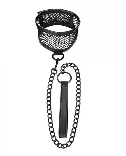 Sex And Mischief Fishnet Collar And Leash Black On Literotica
