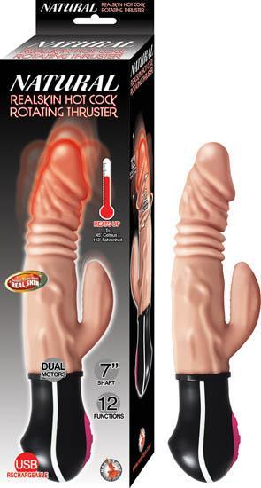 Natural Realskin Hot Cock Rotating Thruster Vibrator On Literotica