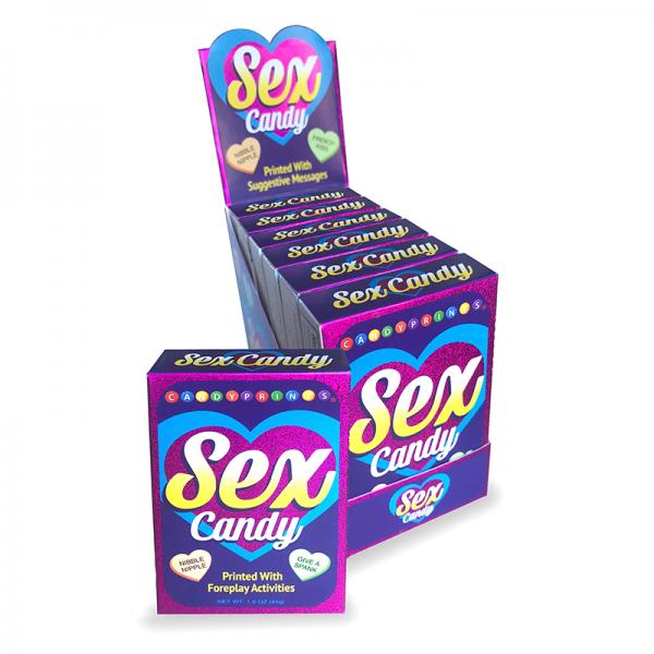 Sex Candy Display Of 6 Kinky Accessories