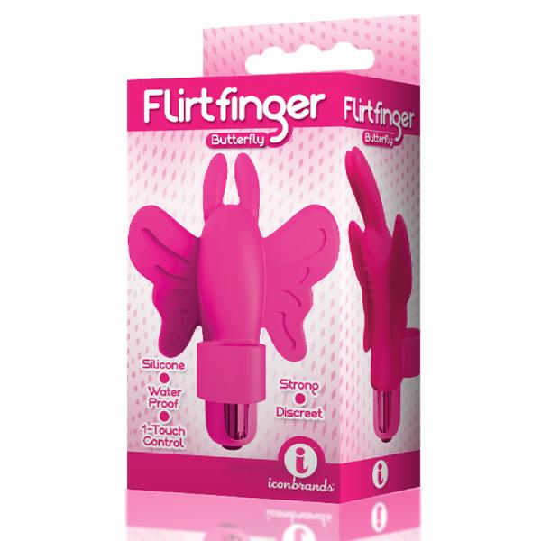 The 9s Flirt Finger Butterfly Finger Vibrator Pink On Literotica