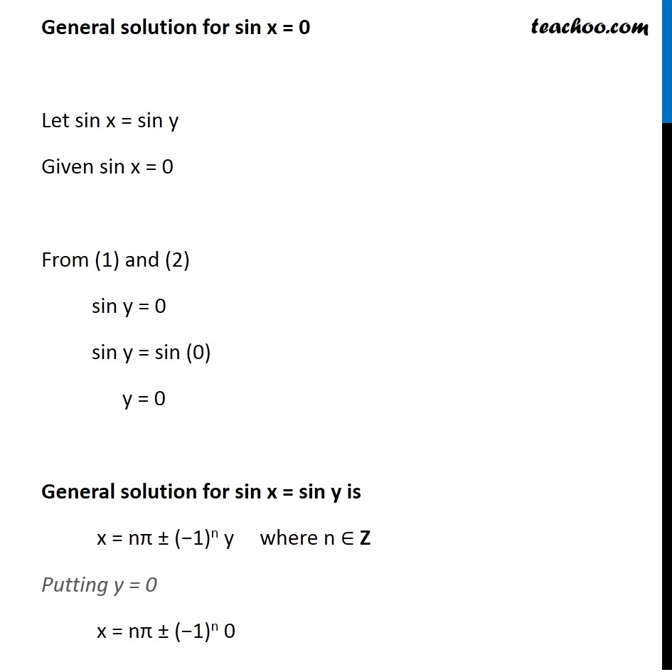 Question 5 Find General Solution Of Cos 4x Cos 2x Chapter 3