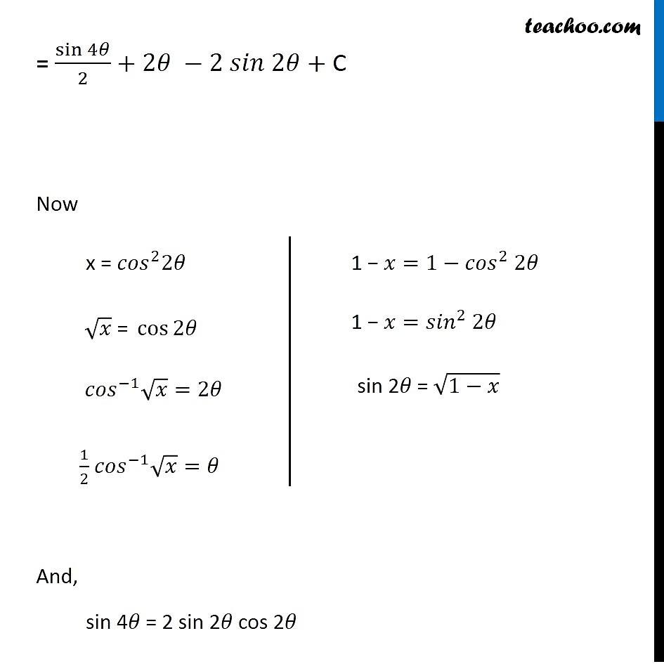 Misc 20 Integrate Root 1 Root X 1 Root X Class 12