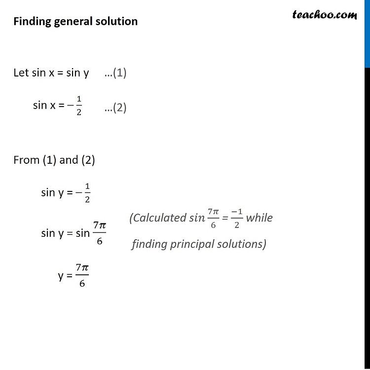 Question 4 Cosec X 2 Find Principal And General Solution