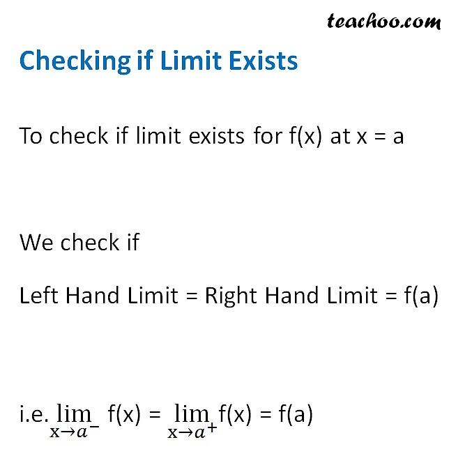 Limits Formula Sheet Chapter 13 Class 11 Maths Formulas Teachoo