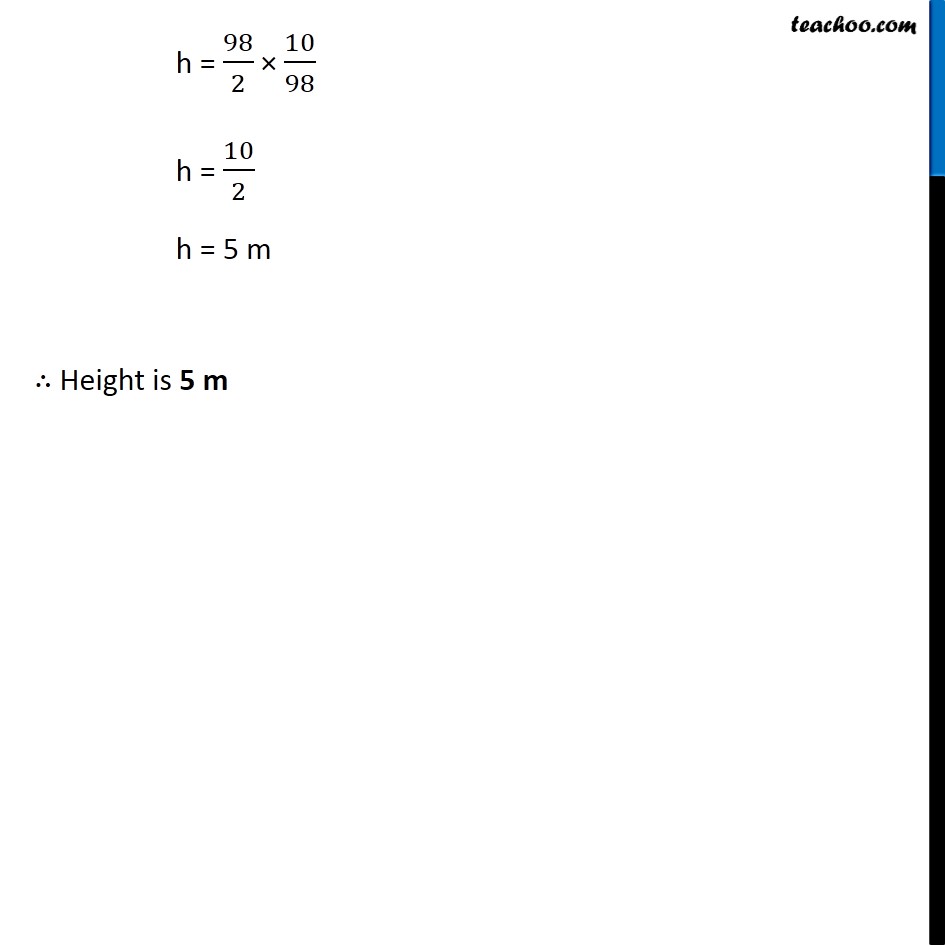 Potential Energy Definition Types Formula Examples Teachoo