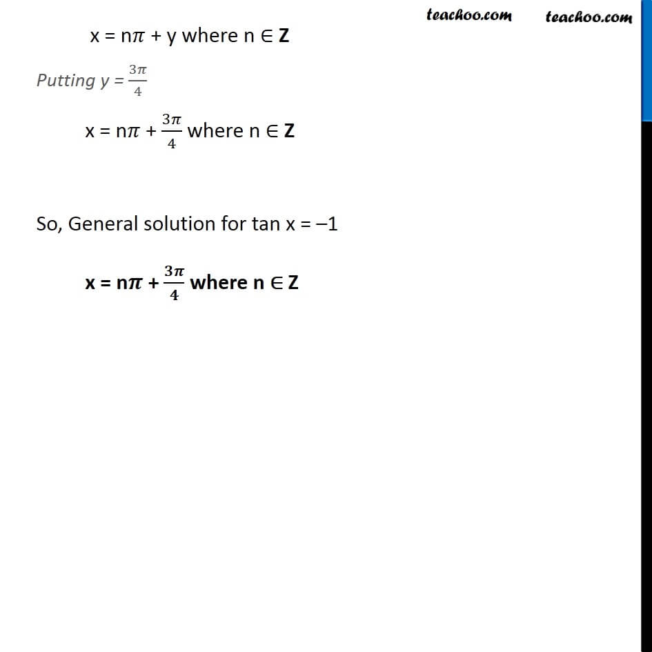 Finding General Solutions Trigonometry With Examples And Questions