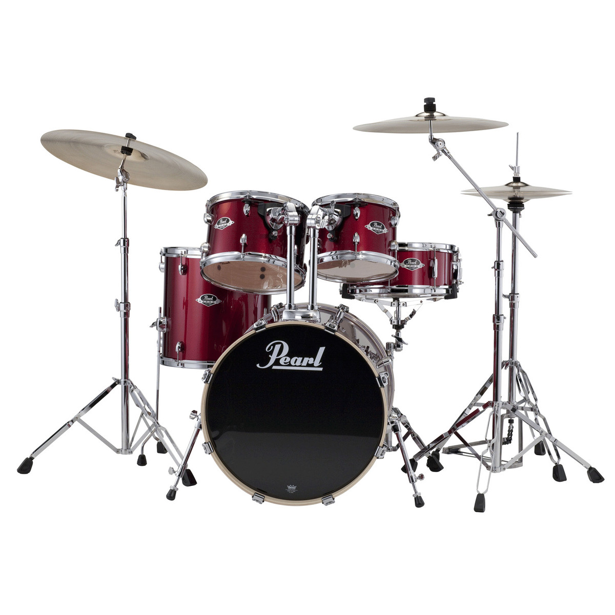 Disc Pearl Export Exx 20 Fusion Drum Kit Red Wine At Gear4music