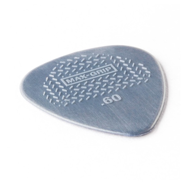 Dunlop Nylon Max Grip Standard 60mm 12 Pick Pack Gear4music