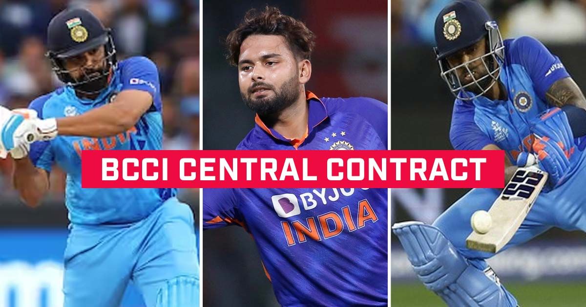 Bcci Announces 2022 23 Central Contracts Rishabh Pant And Jasprit