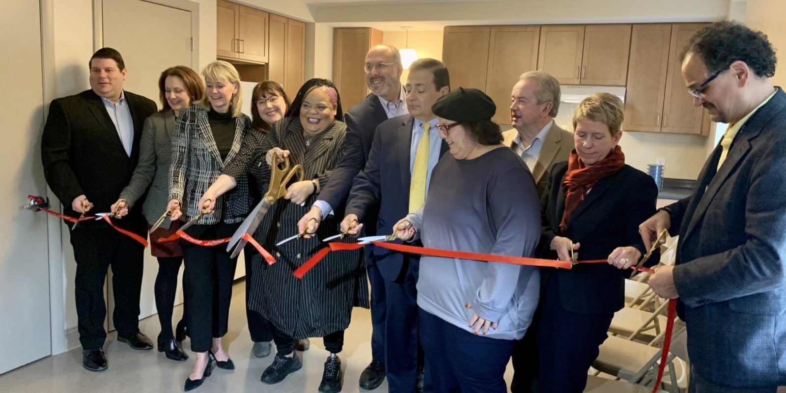 Crossroads Rhode Island Holds Ribbon Cutting Celebrating New Apartments