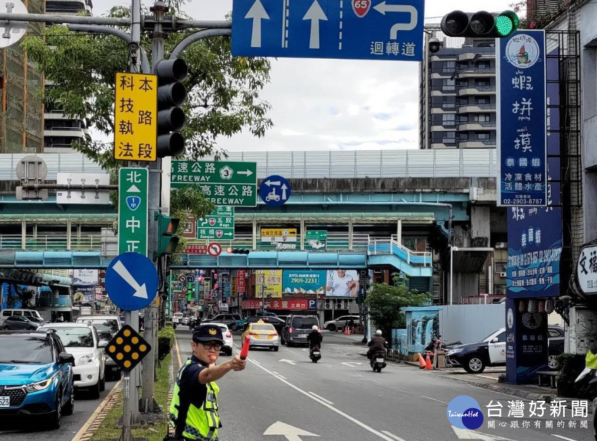 新莊中正路四大路口科技執法 121正式實施