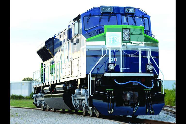 Emd Unveils Its First Tier 4 Diesel Locomotive News Railway Gazette