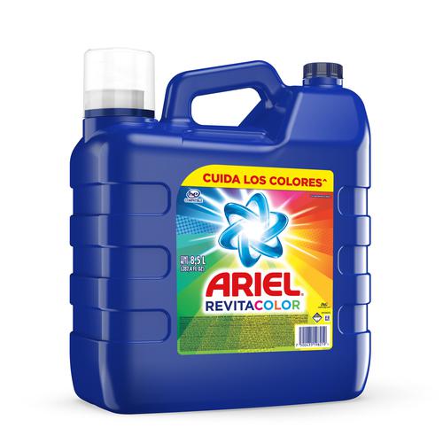 Ariel Detergente Líquido Revitacolor 85 L Suministros De Lavandería