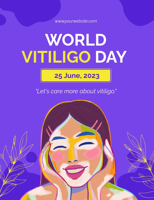 World Vitiligo Day Template Postermywall