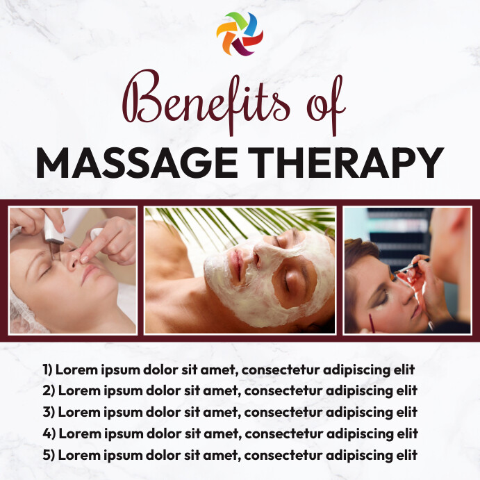 Copy Of Benefits Of Massage Therapy Postermywall