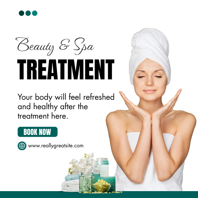 Beauty And Spa Center Flyers Template Postermywall