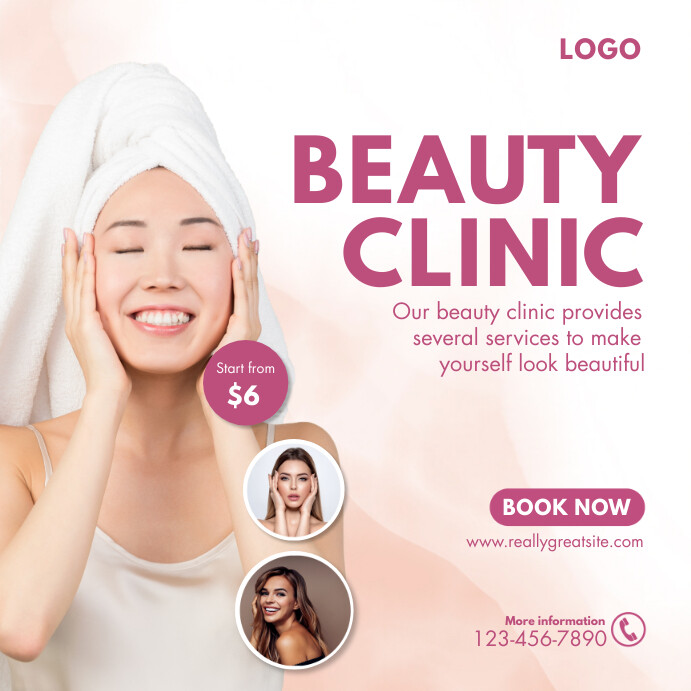 Beauty And Spa Center Flyers Template Postermywall