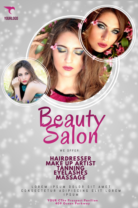 Beauty Salon Flyer Template Postermywall