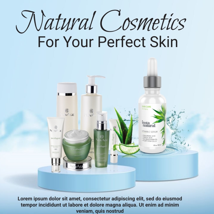 Copy Of Beauty Products Ads Postermywall