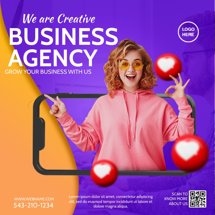 Copy Of Business Agency Ads Postermywall