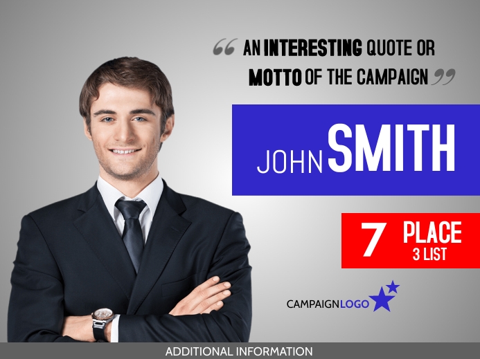 Campaign Template Postermywall