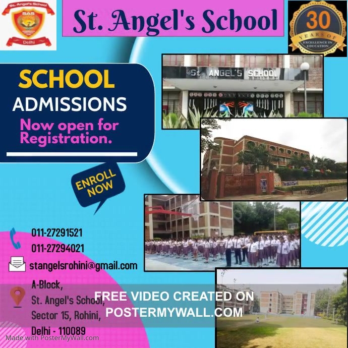 Copy Of Copy Of School Admission Openschool Templates Postermywall